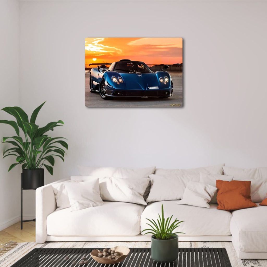 Pagani Zonda AG 002 - Photoluxe — Ultra HD Metal Posters