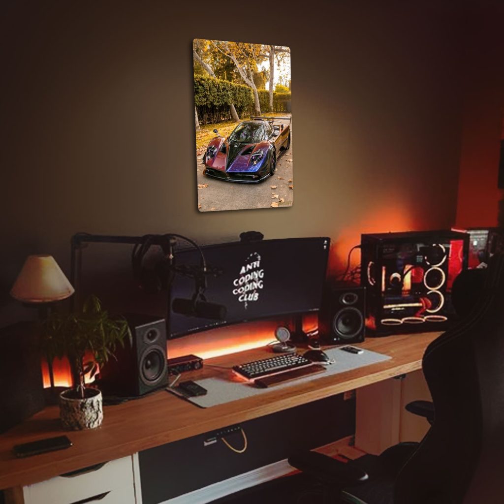 Pagani Zonda AY 001 - Photoluxe — Ultra HD Metal Posters